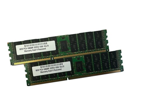 16GB 2X 8GB Memory for HP Workstation Z800 DDR3 PC3-10600 1333MHz ECC ...