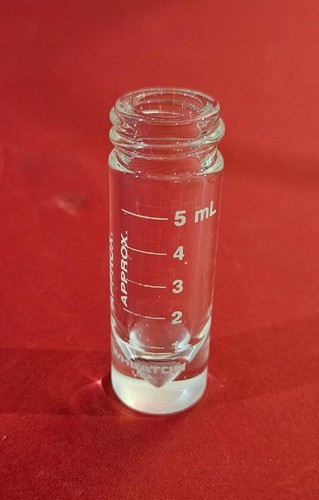 5mL Conical Bottom Reaction Vial Standard Taper 2115 | eBay