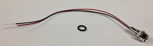 Data Display Products T1-3/4 Panel Mount 28V LED PMRL200W-ALP28-WT ...