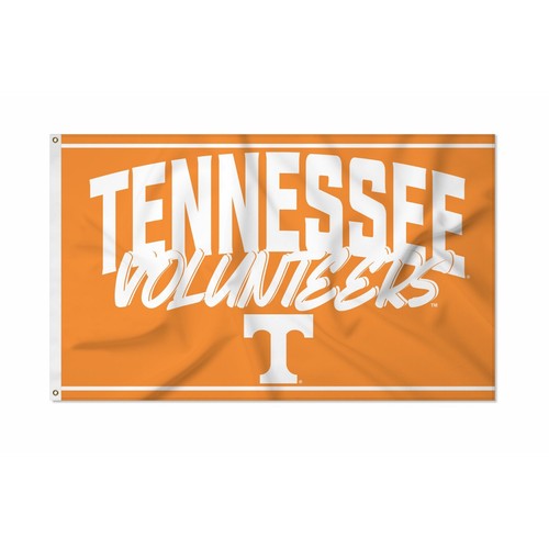 Tennessee Volunteers Football 3x5 ft Team Logo Slogan College NCAA Flag ...
