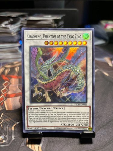Yu-Gi-Oh! Chaofeng, Phantom of the Yang Zing 1st Ed. KICO-EN041 Super ...