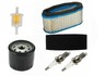 Tune Up Maintenance Service Kit Air Fuel Oil Filters Fits L130 Mowers ...