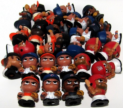 MLB BASEBALL TEENYMATES LOT OF 30 CUBS GIANTS NATIONALS INDIANS TEAMS ...