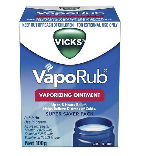 Vicks Vaporub Ointment 100g | eBay