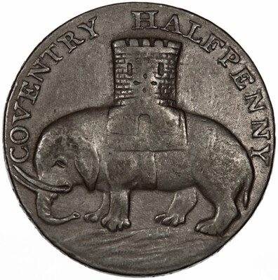 Coventry Halfpenny in 18th Century British Token Coins for sale | eBay