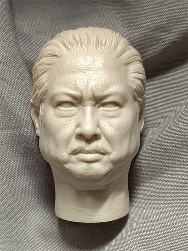Unpainted 1/6 Hong Jinbao Sammo Hung Head Carved Model DIY 12'' Action ...