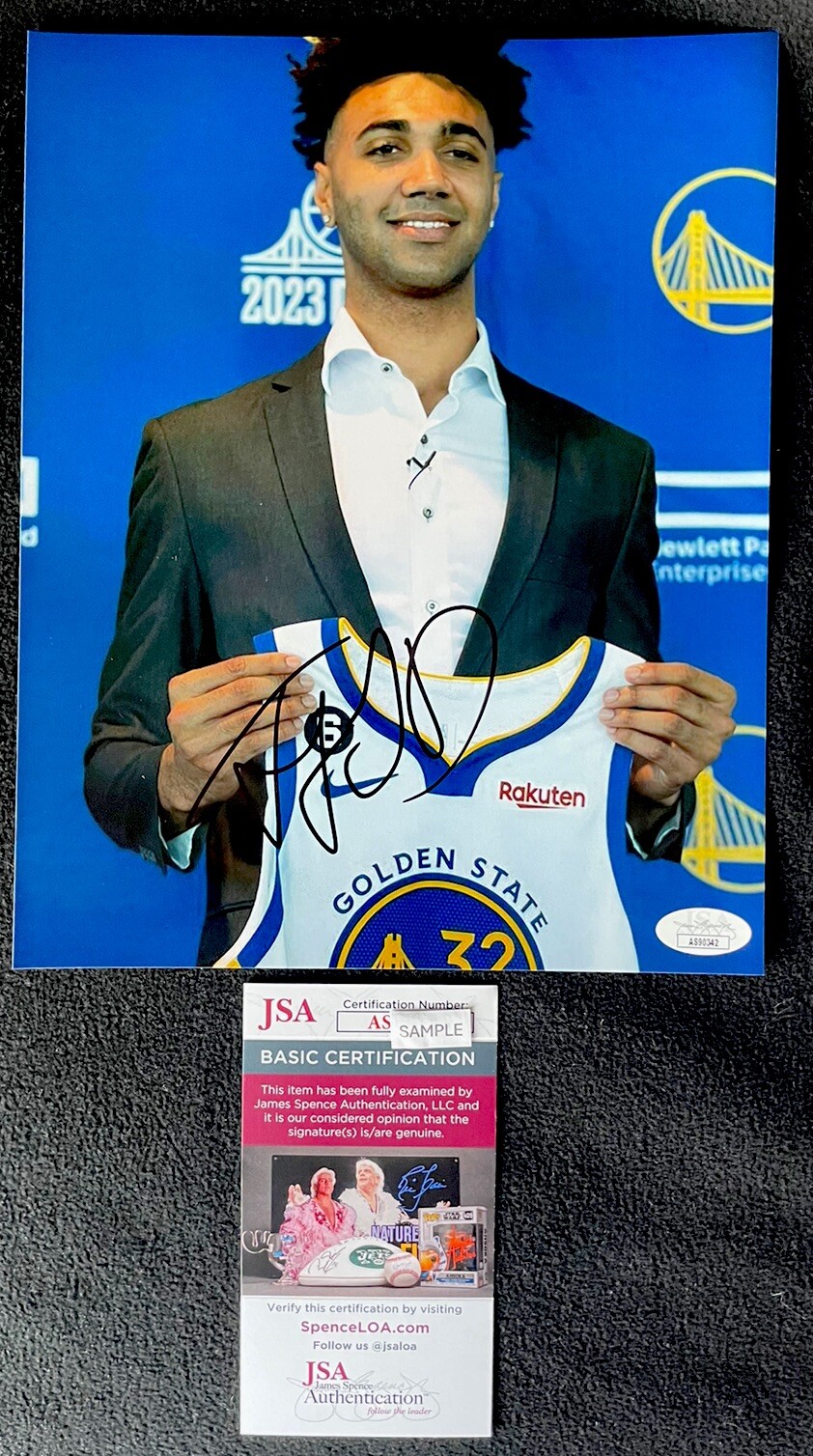 Trayce Jackson Davis Autographed Signed JSA COA Photo Autograph Golden ...