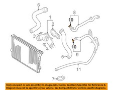 Cooling System Hoses & Clamps for BMW X3 for sale | eBay