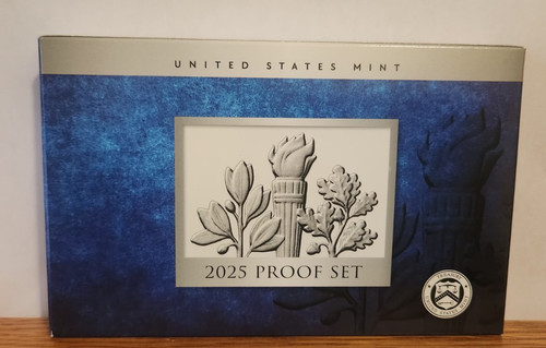 2025 S US Mint ANNUAL 10 Coin Proof Set w/Box and COA Last Cent Minted ...