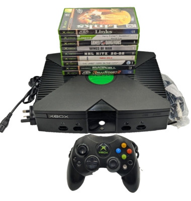 Original Xbox Console With Games for sale | eBay