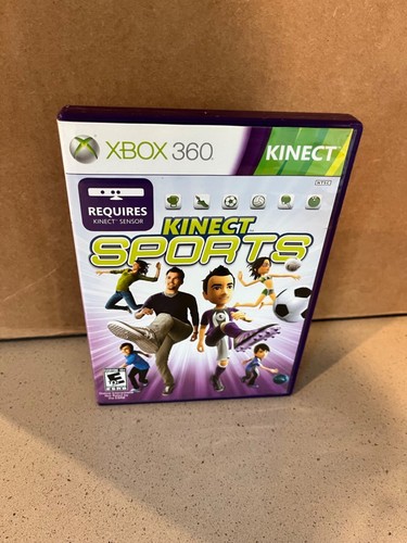 Kinect Sports Xbox 360 Disc with instruction booklet 2010 885370211337 ...