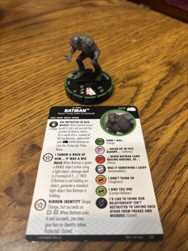 DC Heroclix Batman the Animated Series BATMAN 047b RARE PRIME | eBay