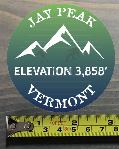 Jay Peak Sticker Decal Valley Ski Snowboard Mountain Vermont PO | eBay