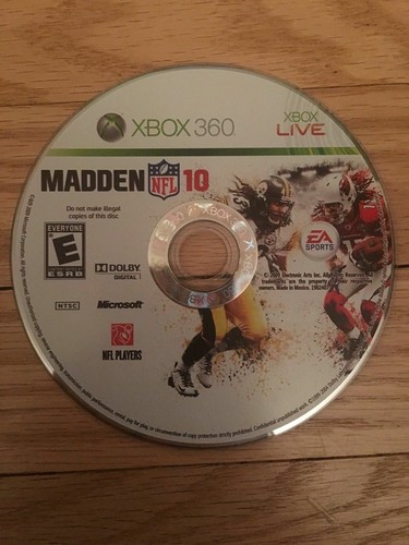 EA SPORTS NFL MADDEN 10 - XBOX 360 - DISC ONLY - FREE S/H (B1) | eBay