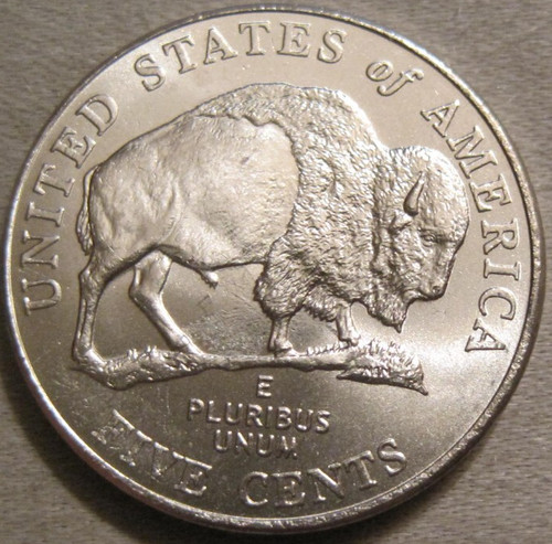 BETTER AS SHOWN - 2005 P UNCIRCULATED JEFFERSON BUFFALO BISON NICKEL ...