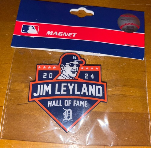 2024 DETROIT TIGERS MLB HOF MAGNET JIM LEYLAND #10 THE SKIPPER COMERICA ...