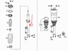 NEW MERCEDES-BENZ E W213 REAR LEFT SHOCK ABSORBER A2133206301 ORIGINAL ...