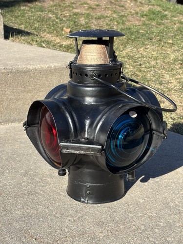 Adlake No. 63 Railroad Fork Switch Lamp Train Lantern (Beautifully ...