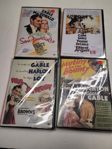 Clark Gable DVDs Lot Of 4 | eBay