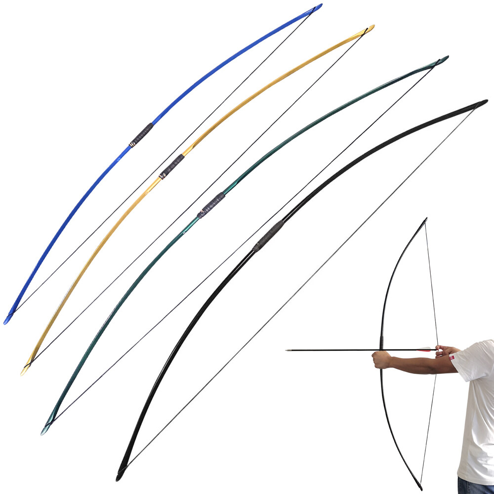 Arco Largo Medieval Ingles 67" English Longbow 25 120lbs Straight Bow