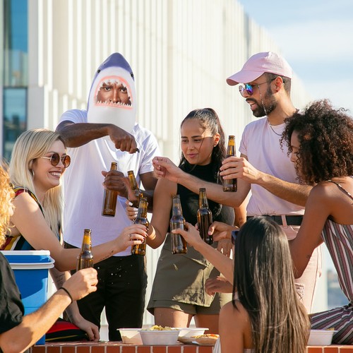 Animal Full Head Festival Party Shark Head Cosplay Costume Prop | eBay UK