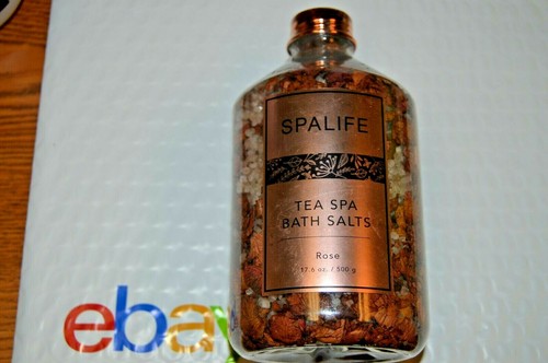 My Spa Life Tea Bath Salts Luxurious Rose Infused 17.6oz | eBay