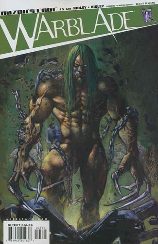 Warblade #5 VF; WildStorm | Simon Bisley Razor's Edge - we combine ...