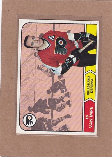 1968-69 TOPPS HOCKEY ED VAN IMPE #91 FLYERS EX/EXMT *A34184 | eBay