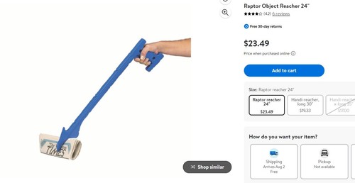 Raptor Object Reacher 24" | eBay
