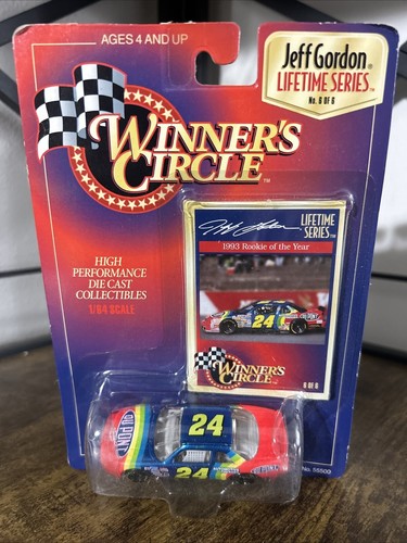 1993 #24 Jeff Gordon Rookie 1997 1/64 Winners Circle Lifetime #6 Of 6 ...