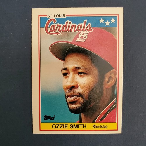 1988 - TOPPS MINI "OZZIE SMITH" BASEBALL CARD #72 PACK FRESH!! LOOK ...