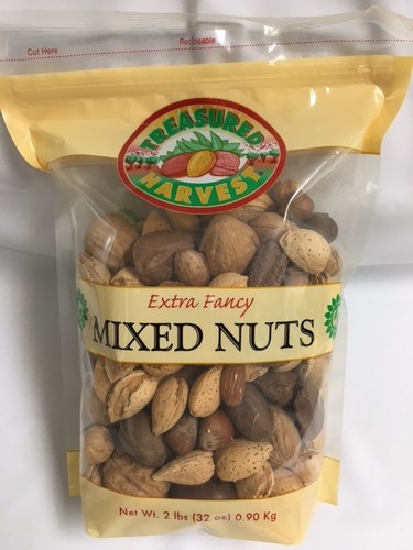 In Shell Mixed Nuts - TWIN PACK - 2/2 lb. Bags - Treasured Harvest ...