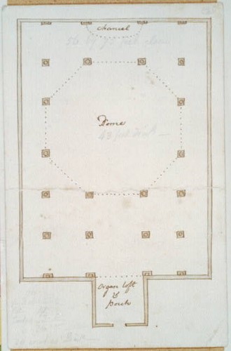 Architecture,Church,St. Stephen's Walbrook,London,England,Floor Plan ...
