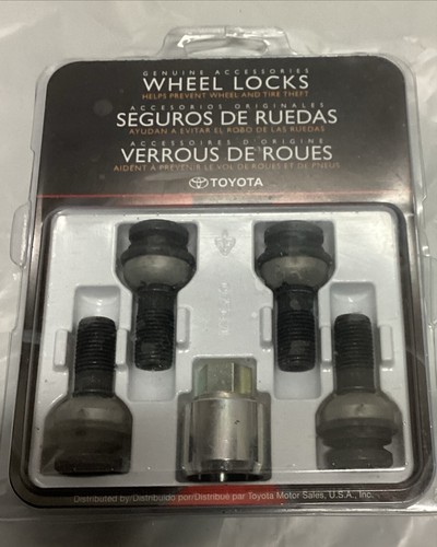 24-25 LEXUS LC500 LC500H BLACK WHEEL LOCKS , LUG NUT BOLT , OEM, BRAND ...