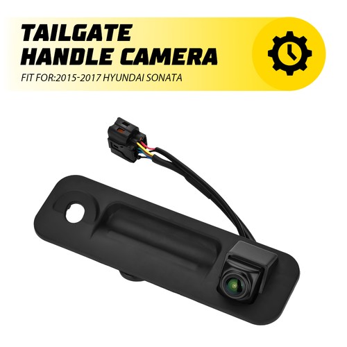 Tailgate Handle with Rear View Camera Backup Camera for 2015-17 Hyundai ...