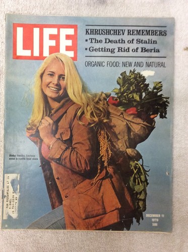 Life Magazine December 11 1970 Model Gunilla Knutson Khrushchev Death ...