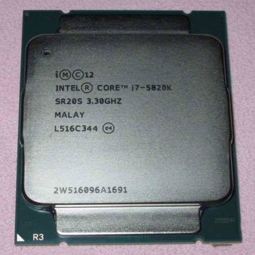 Intel Core i7-5820K 6-core 3.30GHz 15MB 140W LGA-2011 CPU processor | eBay