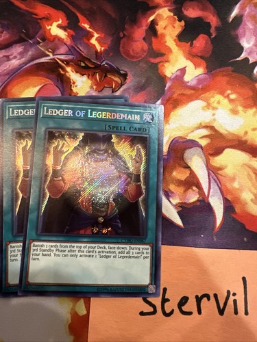 1x Ledger of Legerdemain - CYHO-EN067 - Secret Rare - 1st Edition ...