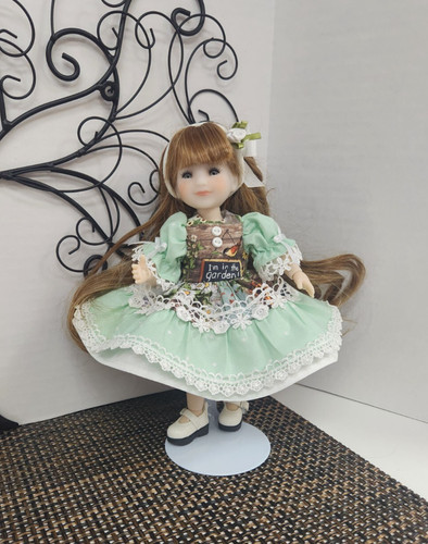 8" doll dress, hairband, panties for RRFF Mini, Paola Mini, Madame ...