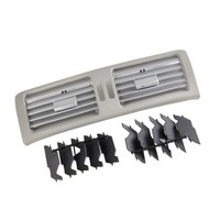 L&R&Center Front Chrome Console Grill Dash AC Air Vent Kit Fit For ...