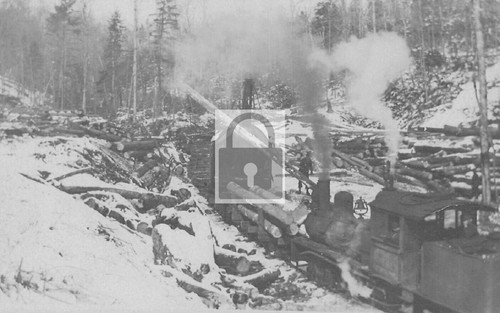 Railroad Logging Train Pocahontas Co Wildell West Virginia WV - REPRINT ...