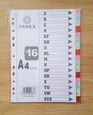 alphabet dividers products for sale | eBay UK