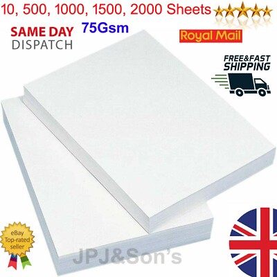 A4 Plain Printer Paper for sale | eBay UK
