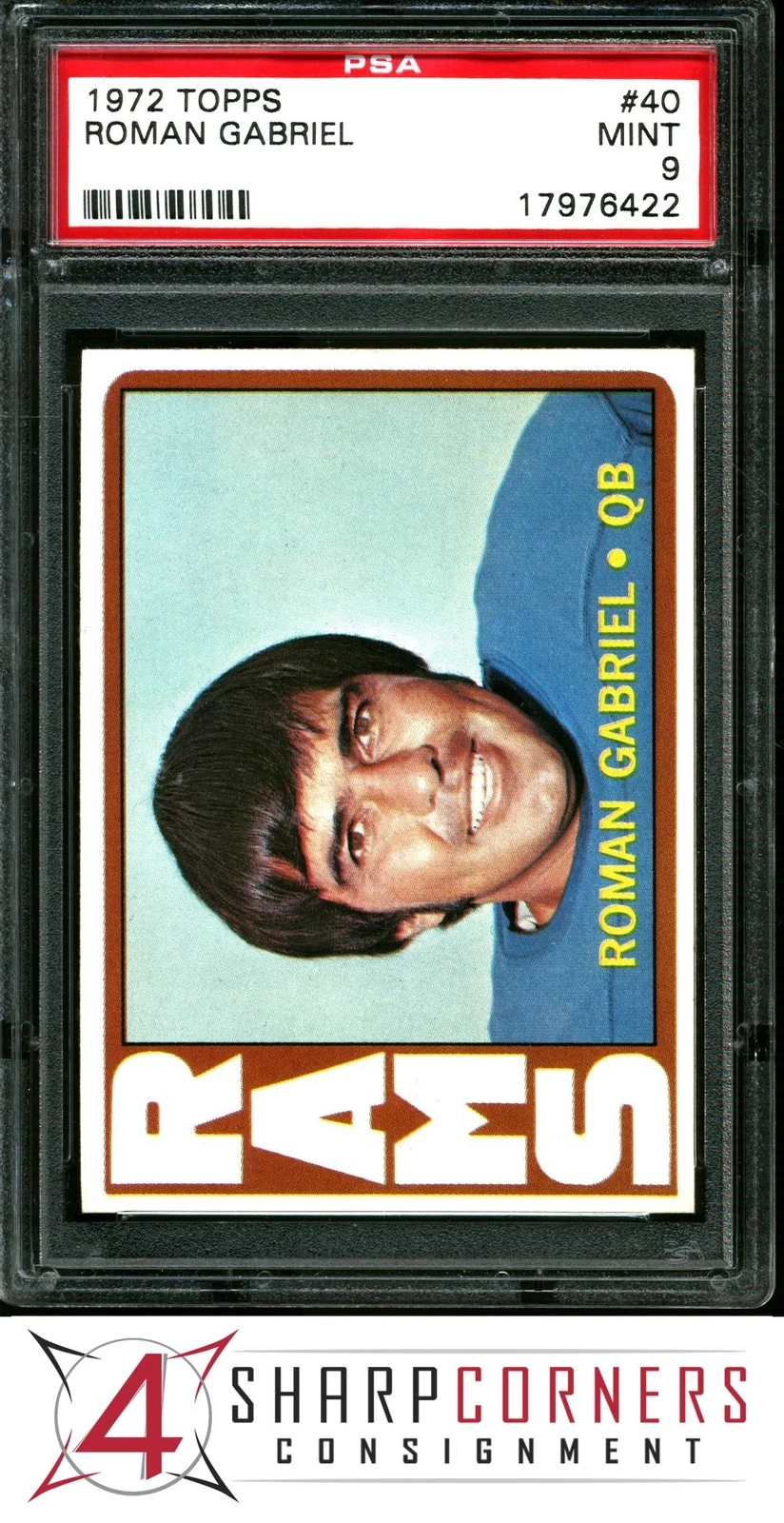 Roman Gabriel 1972 Topps #40 Base Price Guide - Sports Card Investor