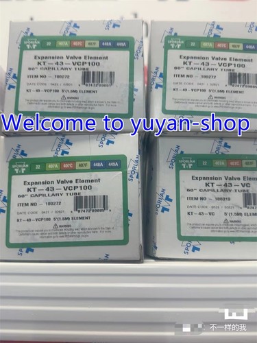 1PCS NEW Sporlan KT-43-VCP100 Expansion Valve Element #T7810 YS | eBay