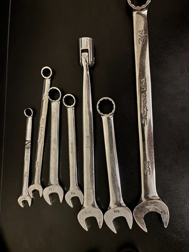 Snap on Combination wrench COMPLETE set SAE 10 piece | eBay