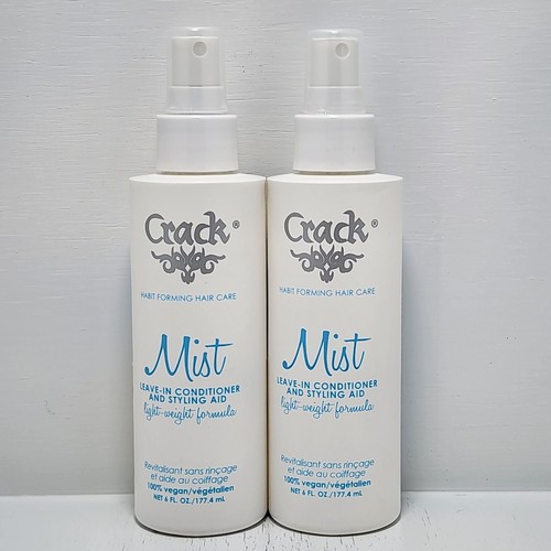 Crack Mist Spray Leave-In Conditioner 6 fl oz | Pack of 2 | New | Free ...
