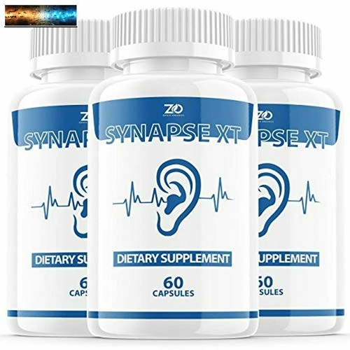 (3 Pack) Synapse XT for Tinnitus Supplement Pills, Premium Synapse XT ...