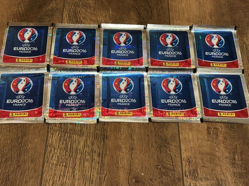 Panini Euro 2016 Stickers 10 Sealed Packs | eBay