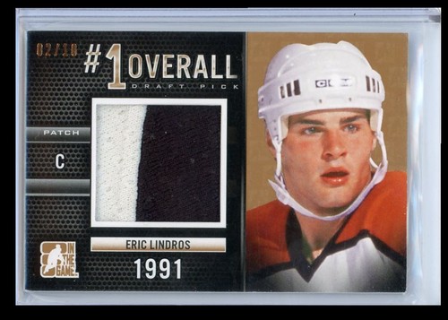 2014-15 Leaf In the Game The Game Draft Prospects Number 1 Eric Lindros ...